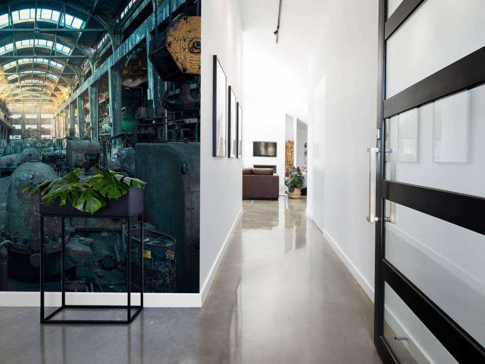 Fototapete - Cyan Power I - Fototapete