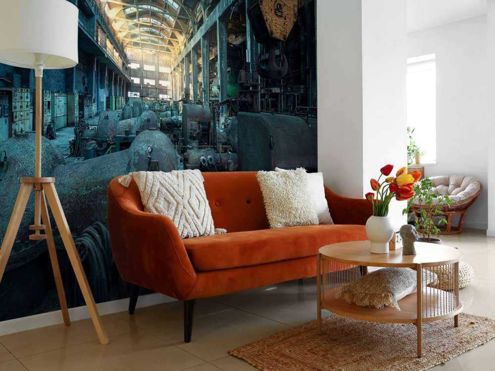 Fototapete - Cyan Power I - Fototapete