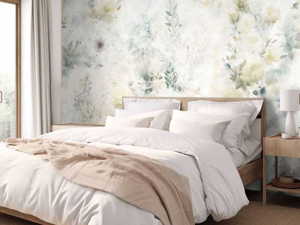 Fototapete - Delicate Floral Mood 3 - Fototapete