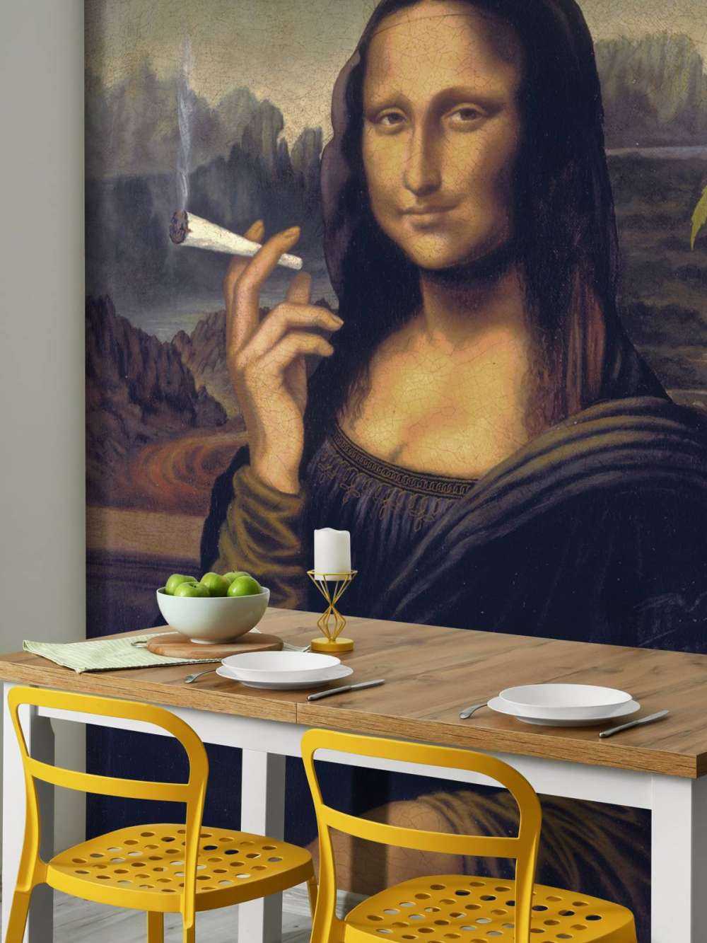 Fototapete - Mona Lisa Joint - Fototapete