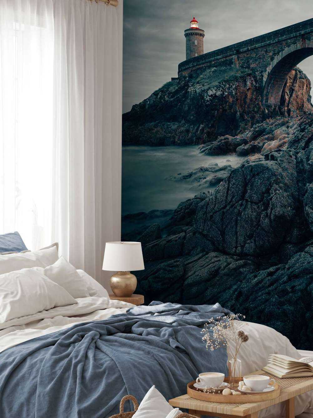 Fototapete - Burg von Little Minou - Fototapete