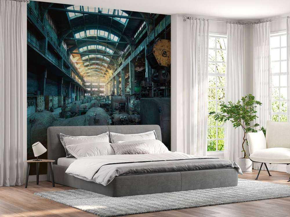 Fototapete - Cyan Power I - Fototapete