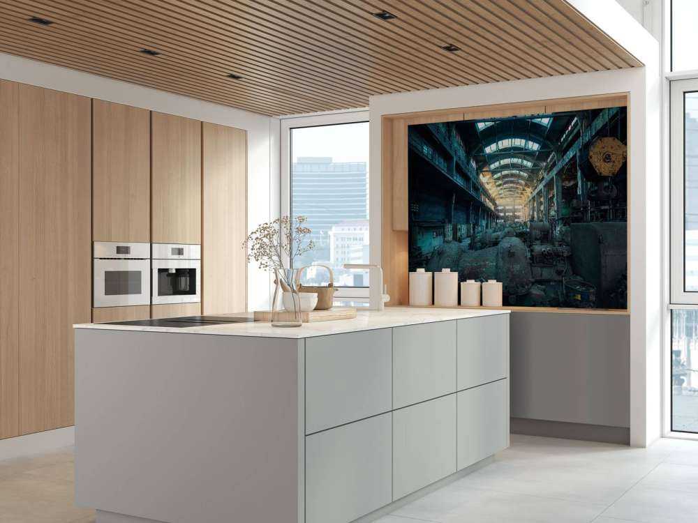 Fototapete - Cyan Power I - Fototapete