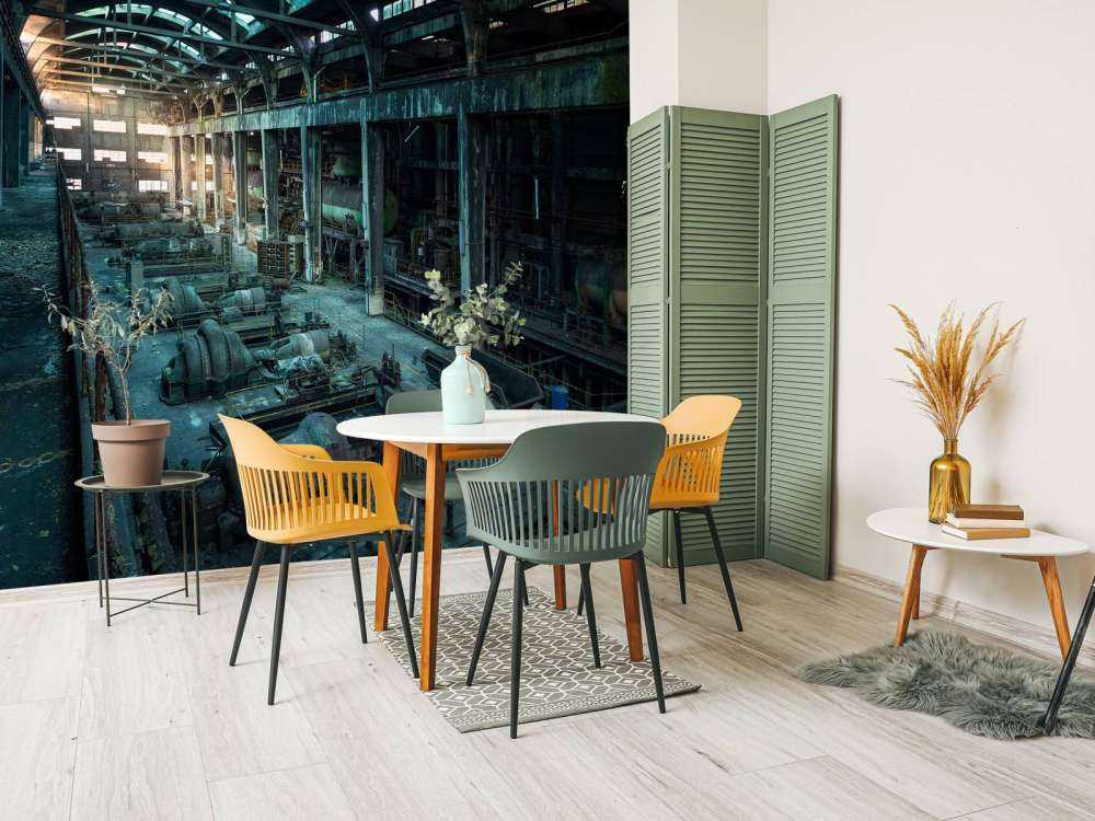 Fototapete - Cyan Power II - Fototapete