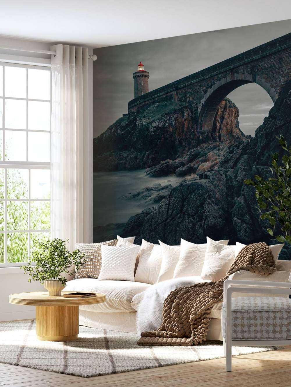 Fototapete - Burg von Little Minou - Fototapete